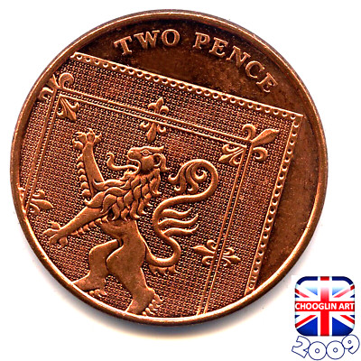 A BRITISH 2009 ELIZABETH II TWO PENCE 2p coin, 17 Years Old! | eBay