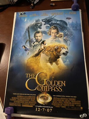 THE GOLDEN COMPASS MOVIE POSTER DS ORIGINAL Ver B 27x40 | eBay