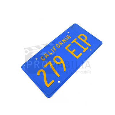 THE NICE GUYS Tallys Metal License Plate Original Movie Prop (0121-7390 ...