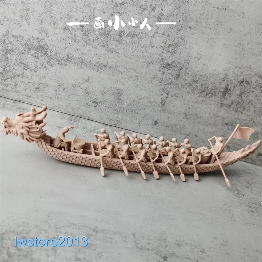 1/87 Miniature model of Loong Boat rowing in Dragon Boat Festival | eBay