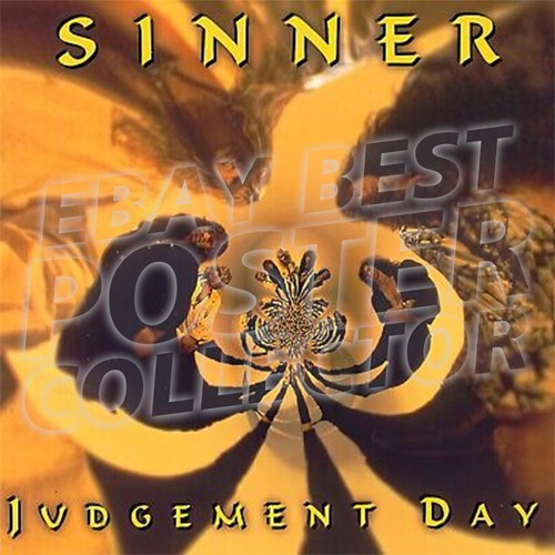 Sinner Judgement Day Banner Album Cover Poster | eBay