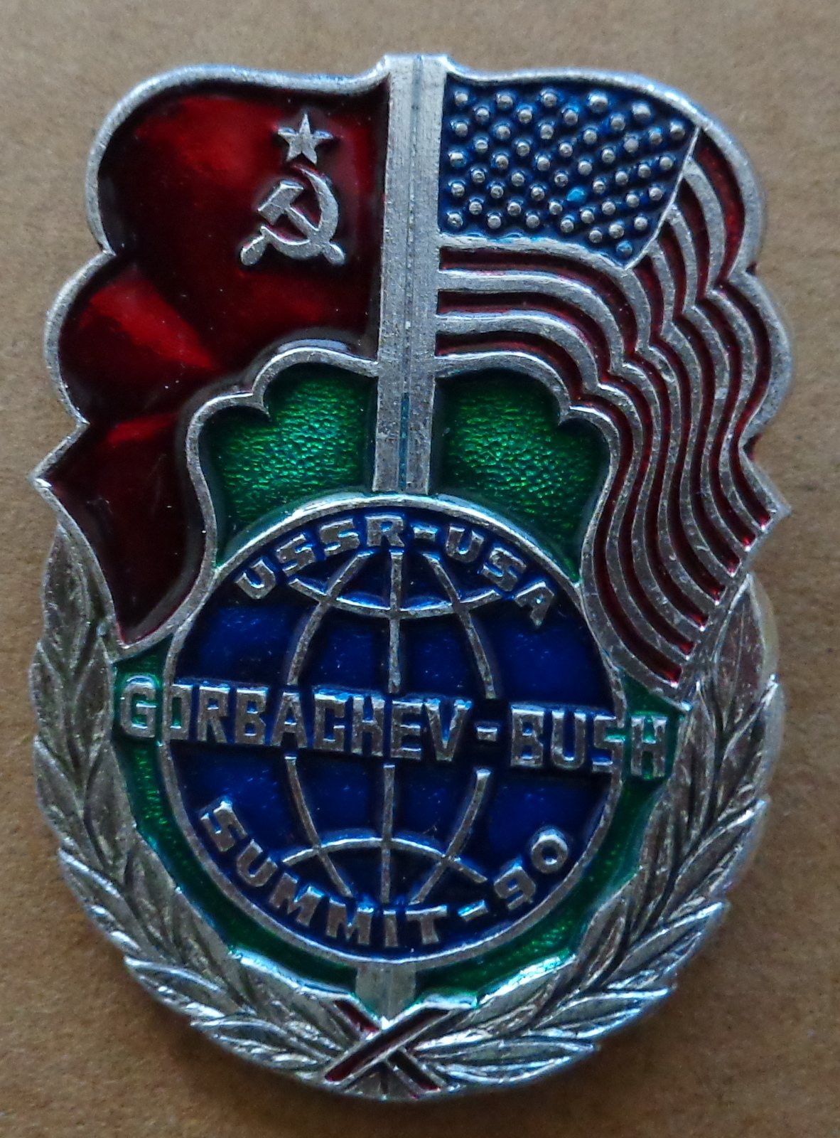 RARE USA AMERICAN &SOVIET CCCP FLAGS PIN BADGE USSR /CCCP/ original | eBay