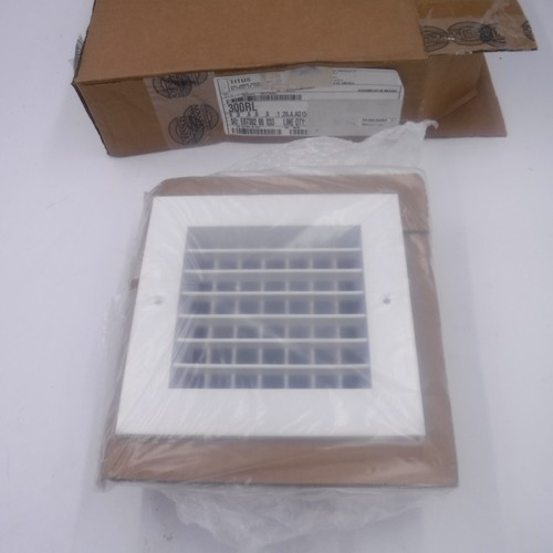 Titus HVAC 300RL 6" x 6" Steel Double Deflection Supply Grille White | eBay