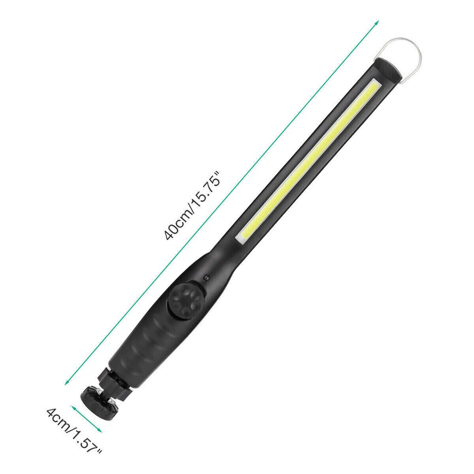 Rechargeable LED COB Slim Work Light Mechanic Flashlight Lamp Bar ...