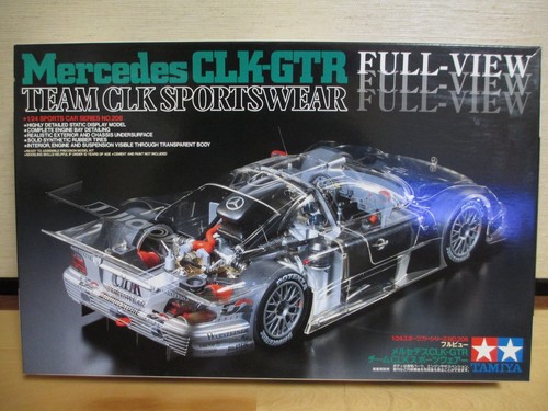 TAMIYA 1/24 Mercedes Benz CLK-GTR TEAM CLK SPORTSWEAR FULL-VIEW Model ...
