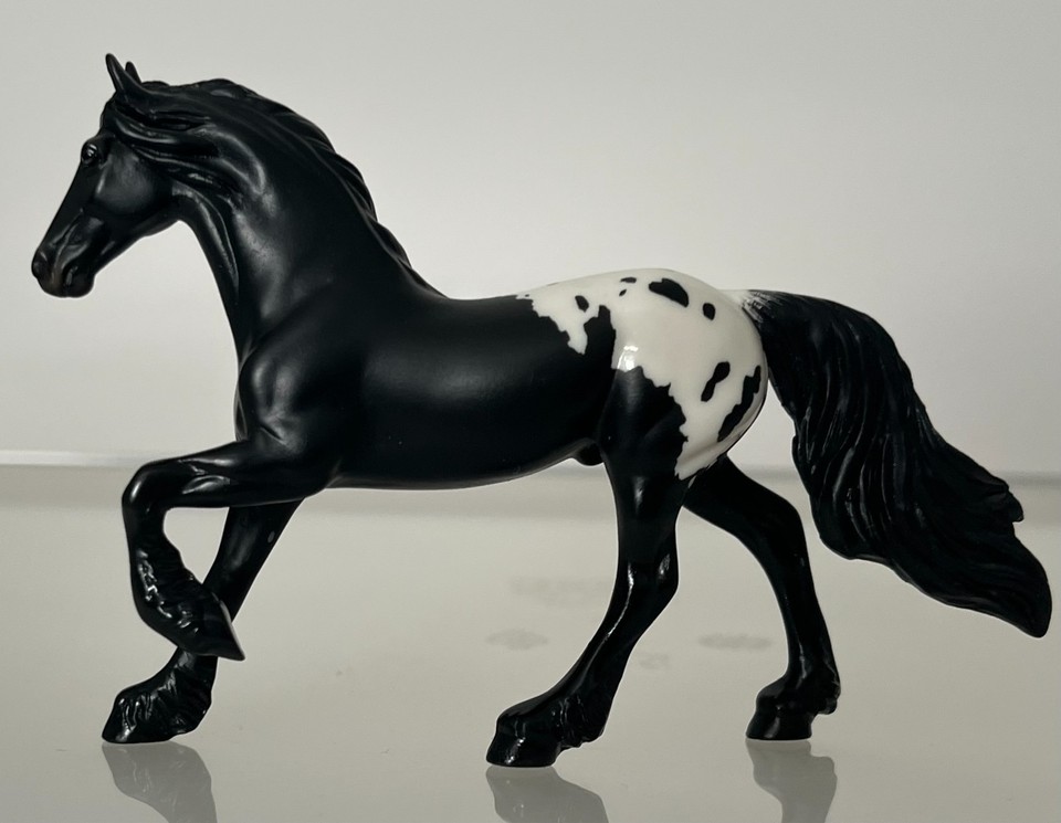 Peter Stone Chips Friesian "Thunder" Black Appaloosa 2008 | eBay UK