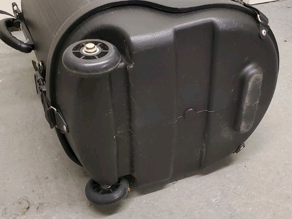 TELEBAG Collapsible Golf Clubs Travel Hard case Plastic Bag with wheels ...