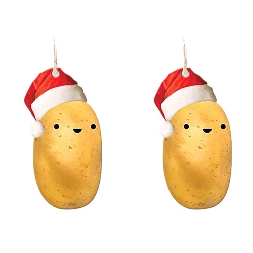 Christmas Potato Ornament,Christmas Tree Ornament Decor, Potato ...