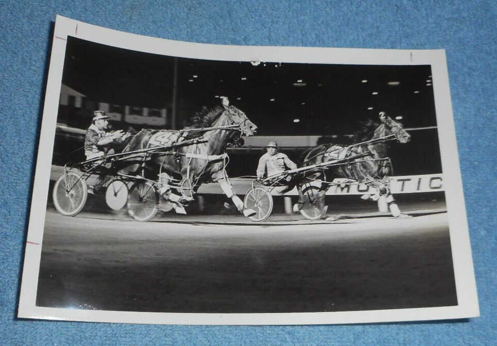 1973 Harness Racing Press Photo Horse "Command Performer N" Monticello ...