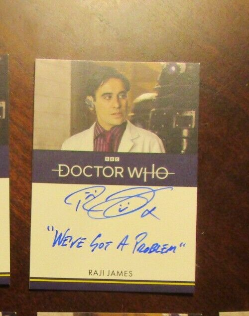 Doctor Who Series 1-4: Raji James as Dr. Rajesh Singh Inscription ...