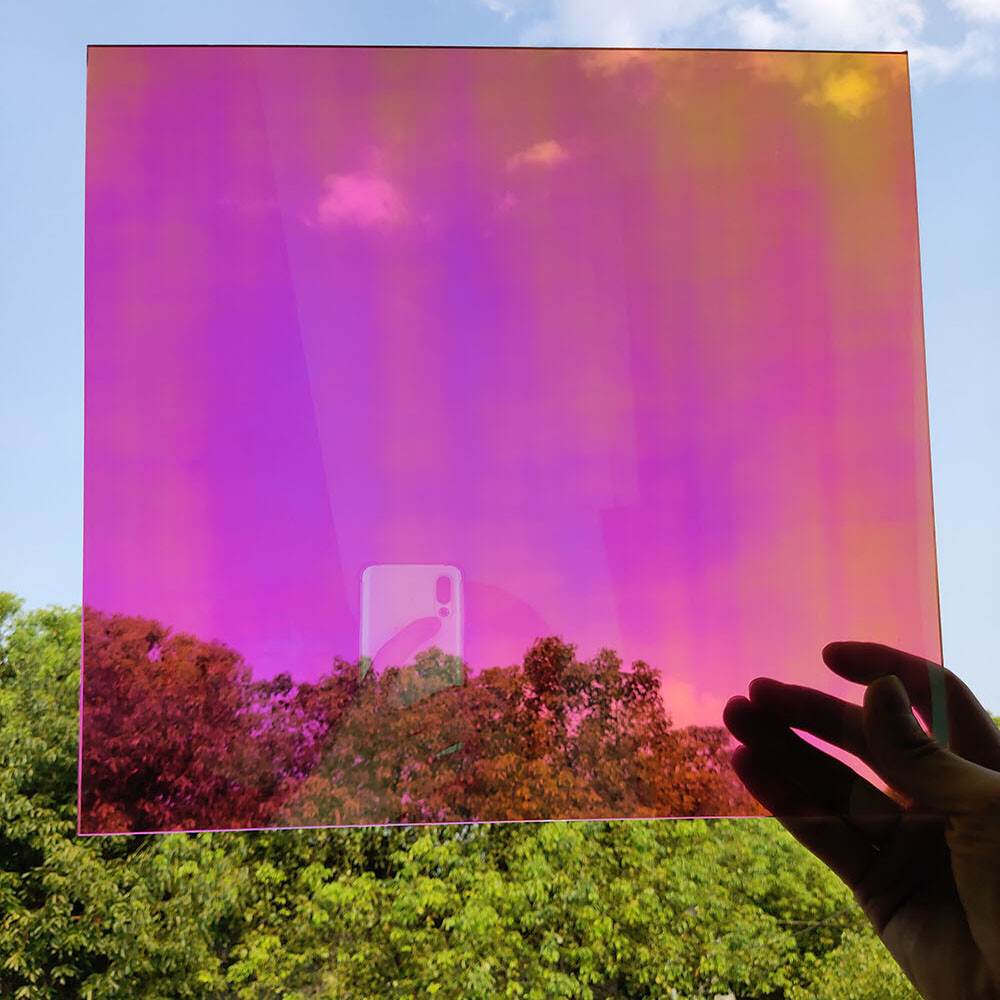 Rainbow Window Film Dichroic Window Glass Tint Iridescent Glass ...