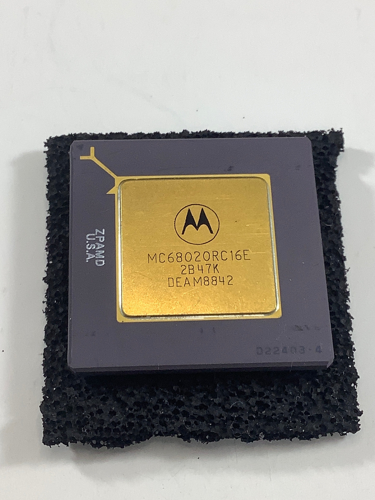 MC68020RC16E - MOTOROLA - 68020 Microprocessor IC M680x0 1 Core, 32-Bit ...