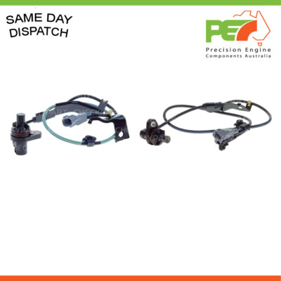 2x Premium RR LH & RH Wheel Speed Sensors For Toyota Hilux KUN26 4WD 3 ...