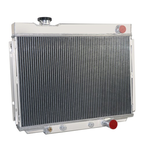 3 ROW Aluminum Radiator FIT 1964-1966 Ford Galaxie Small Block 4.3L 4 ...