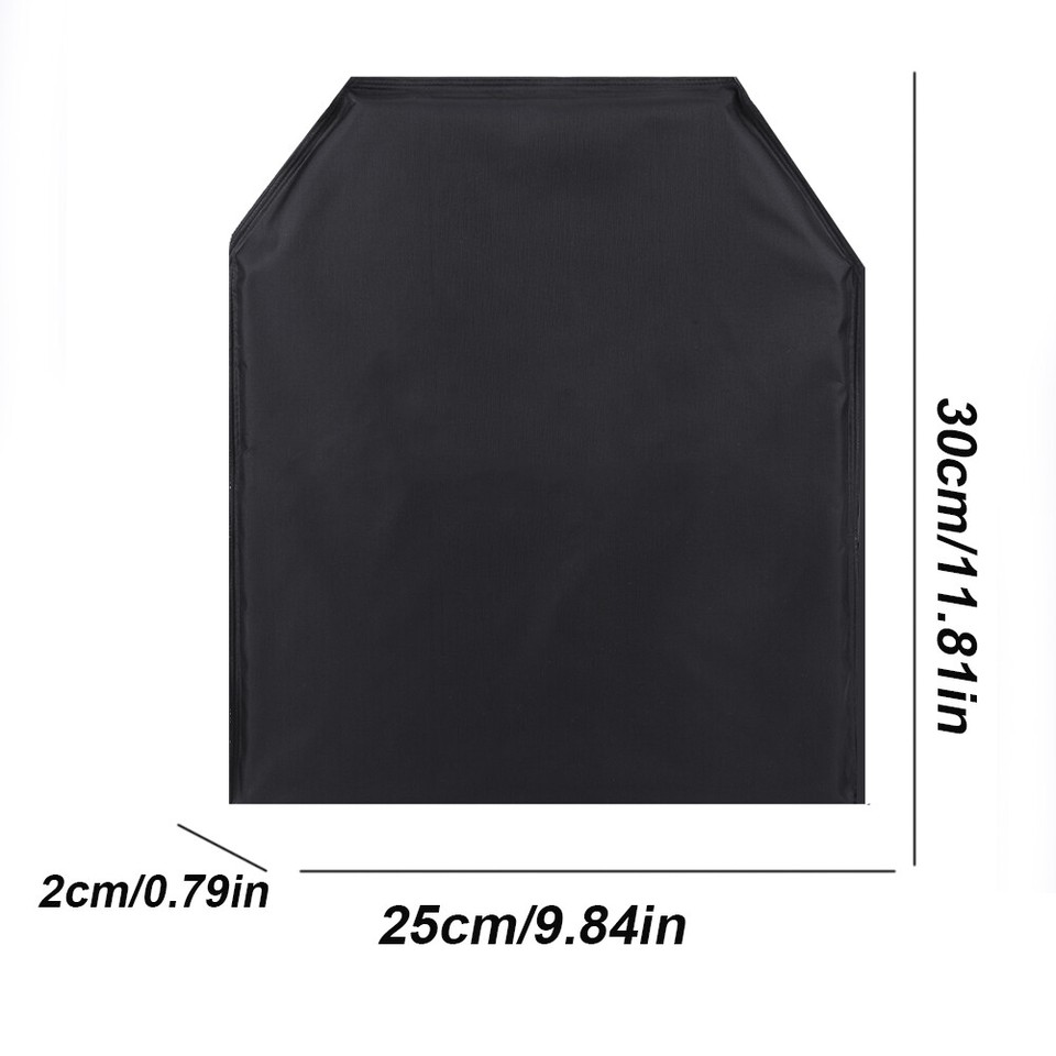 1-2x 10x12" Tactical Body Armor Plates Bullet Proof Light Weight Level ...