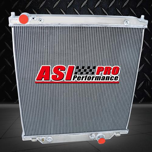 ASI 3 Row Aluminum Radiator For 6.0l Powerstroke Ford F250 F350 F450 ...
