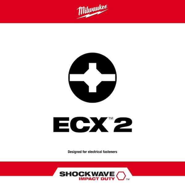 Milwaukee Tool 48-32-4142 Shockwave Impact Ecx 2 Insert Bits (25Pk) | eBay