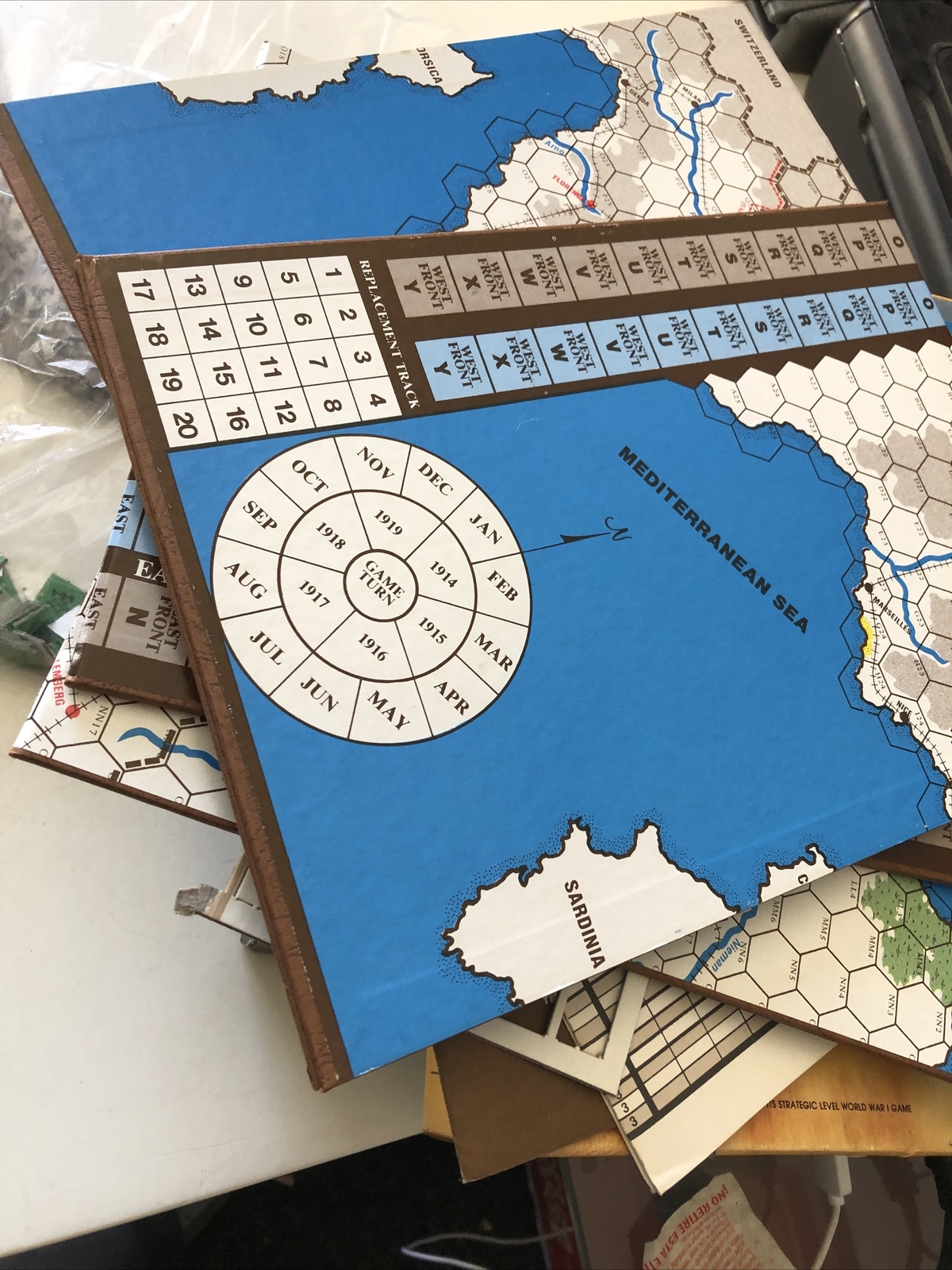 Vintage The Guns Of August Strategic World War I WW1 Board Game | eBay