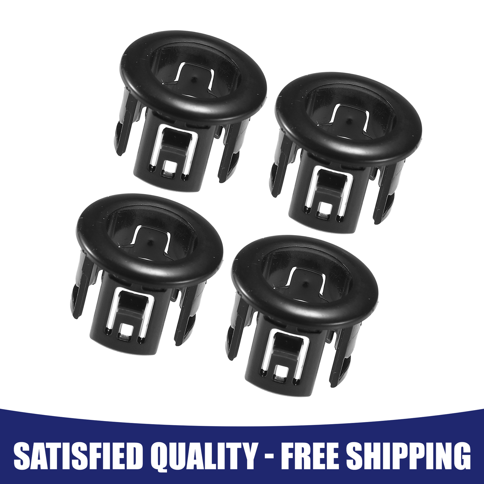 Lexus ES350 Parking Assist Sensor Bezels Front Rear | Black | Set of 4 ...