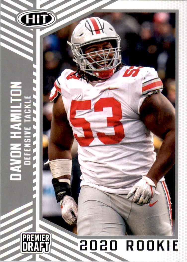 2020 Sage Hit - Davon Hamilton #24 Silver (RC) for sale online | eBay