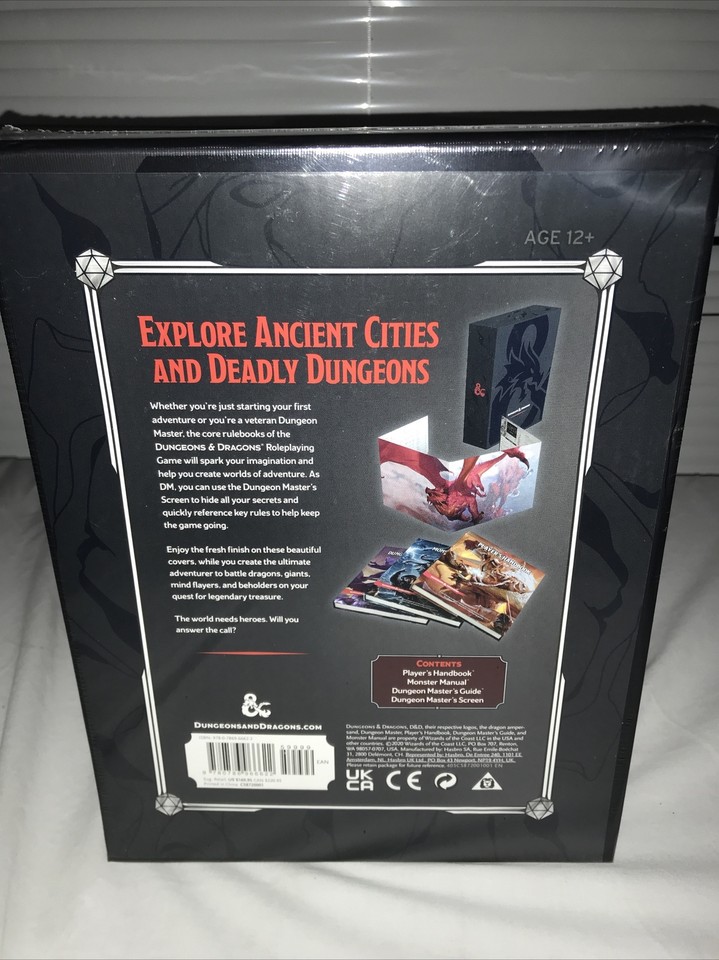 Dungeons & Dragons 5th Ed. Mega Set! Core Rulebooks! Campaign Cases! Sealed! | eBay