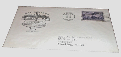 MAY 1944 UNION PACIFIC TRANSCONTINENTAL RAILROAD SOUVENIR ENVELOPE #9 ...