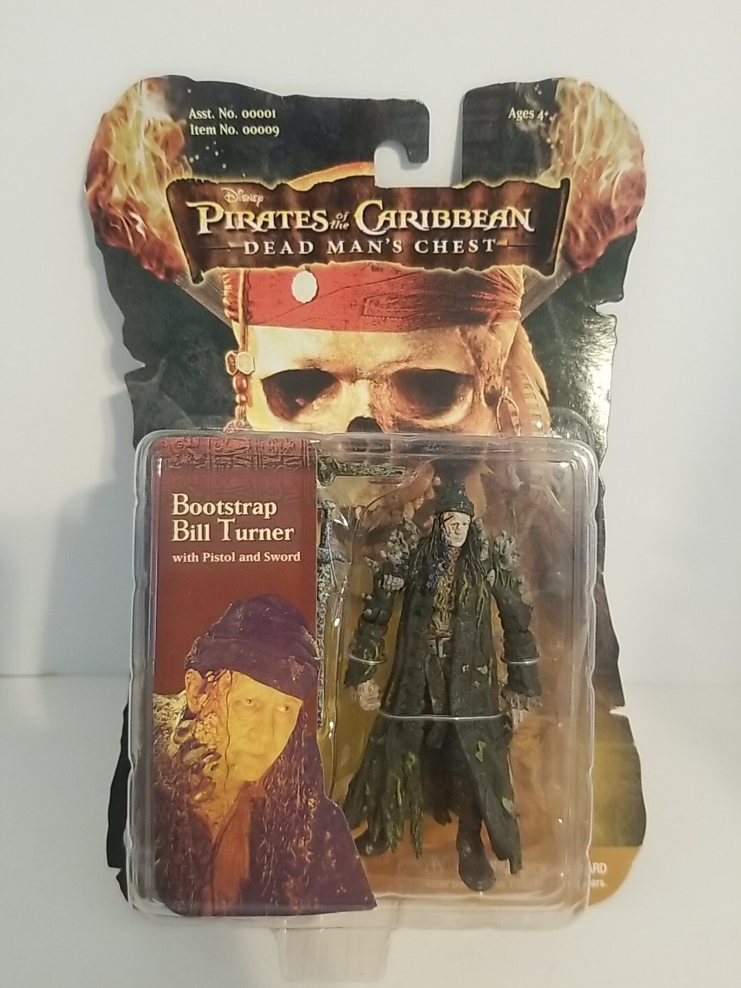 Pirates of the Caribbean "Dead Man's Chest" Figure Bootstrap Bill ...