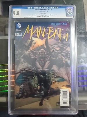 Detective Comics #23.4 2013 CGC 9.8 1250671008 Lenticular Man-Bat #1 | eBay