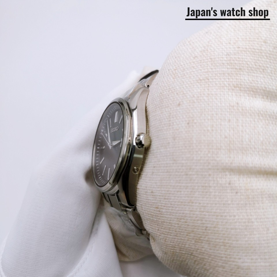 SEIKO Selection S SBTM341 Black Titanium Analog Men's Watch New in Box ...