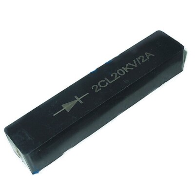 1）2CL(2DL) 2A 20KV High Voltage Rectifier HV Silicon Stack Diode M5 ...