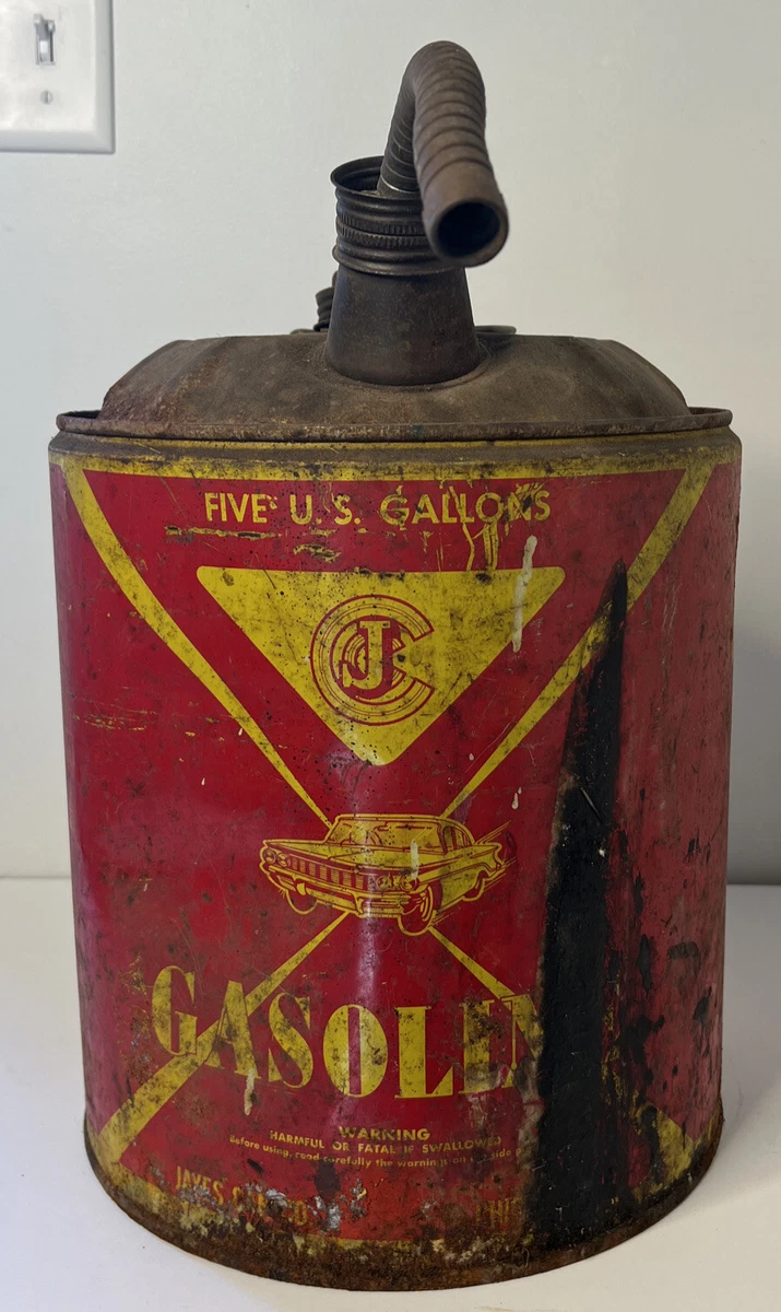 Vintage Metal Gas Can