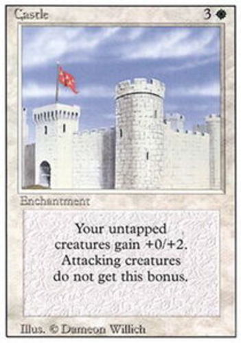 Castle NM, English MTG Revised Edition | eBay