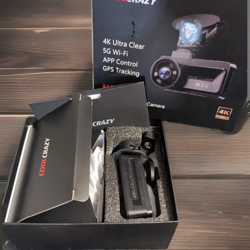 Cool Crazy N8 Dual Channel Dash Camera App Control 5G WIFI 4K GPS ...