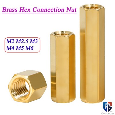 HIGH HEX CONNECTION NUT HEXAGON CONNECTOR CONNECTING ROD BAR STUD LONG ...