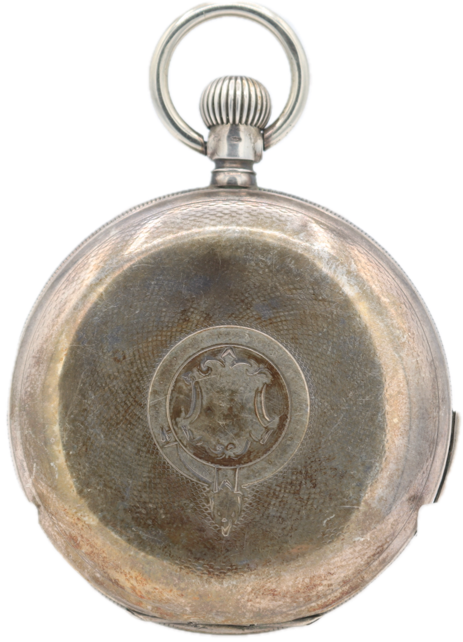 Antique Jack Watch Factory Quarter Repeater Pocket Watch A. Lugrin .800 ...