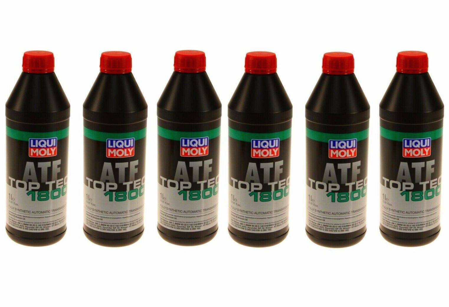 6 LT LIQUI MOLY TOP TEC-1800 ATF Transmission Fluid For Land Rover 2008 ...