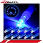 10x BLUE T5 INSTRUMENT CLUSTER PANEL GAUGE DASH LED BULB LIGHT 17 57 37 ...