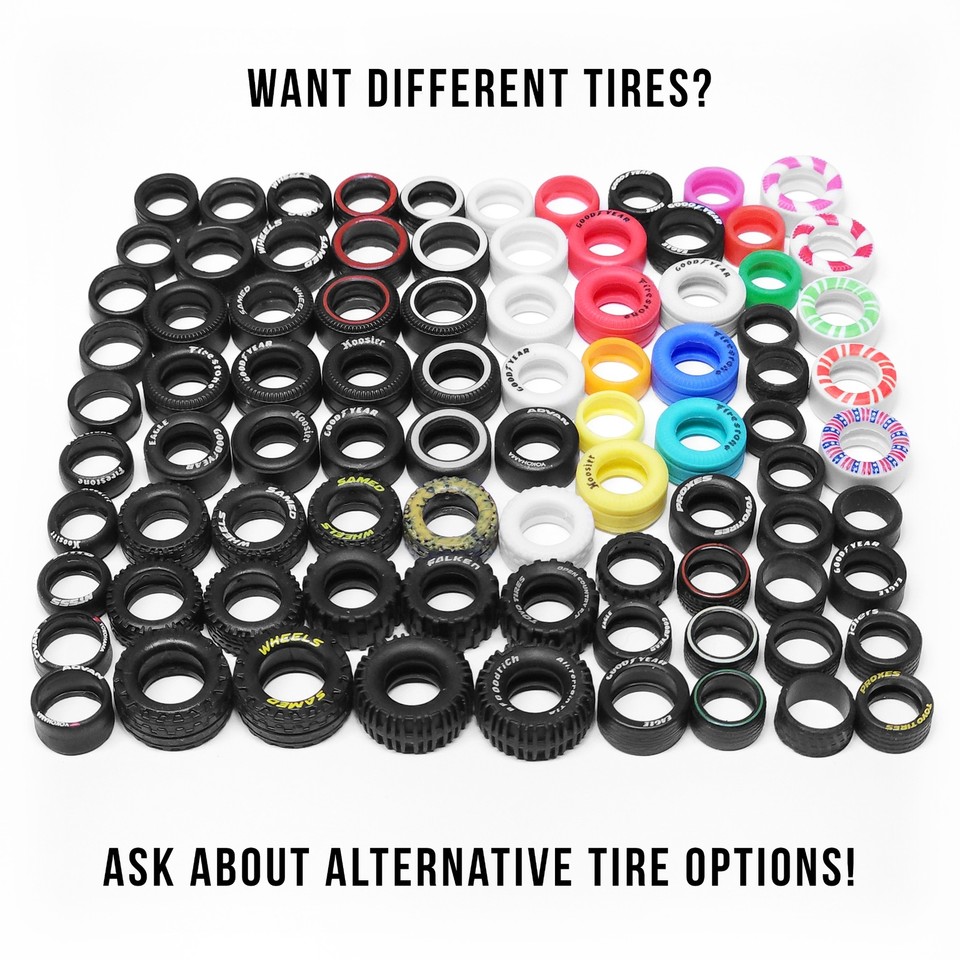 8 HOLE v3 DUALLY CONVEX BIG OFFROAD Real Rider Wheels Rims Tires Set ...