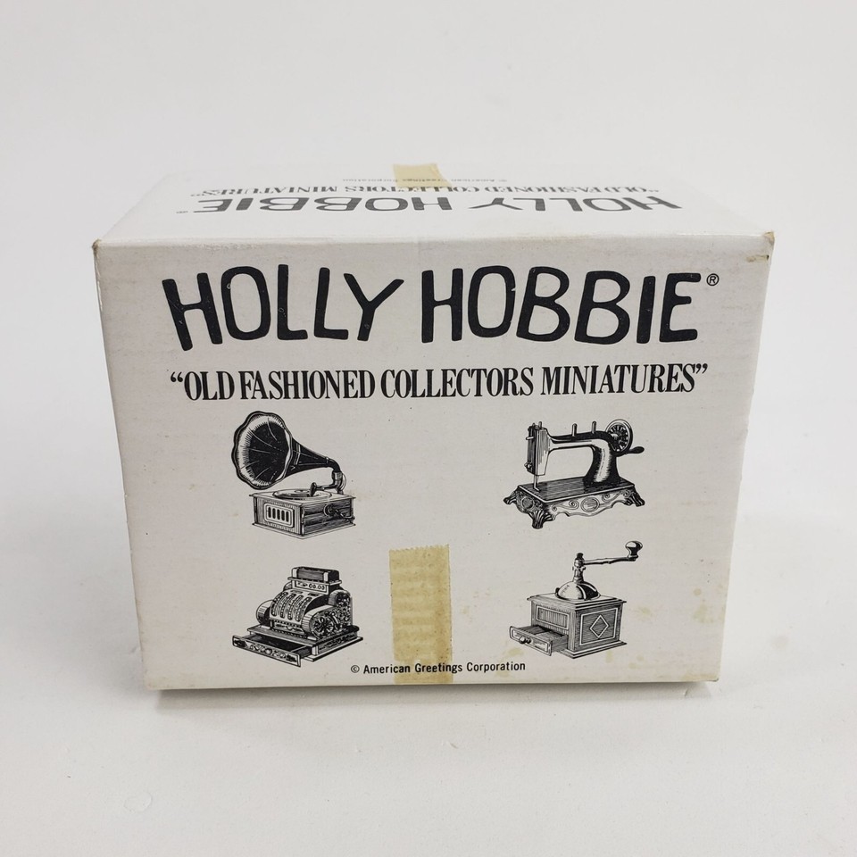 Holly Hobbie Old Fashioned Collectors Miniature Set of 4 Sears ...