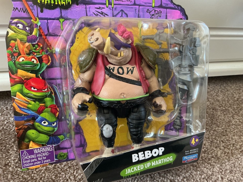 TMNT Teenage Mutant Ninja Turtles Mutant Mayhem Bebop action figure new ...