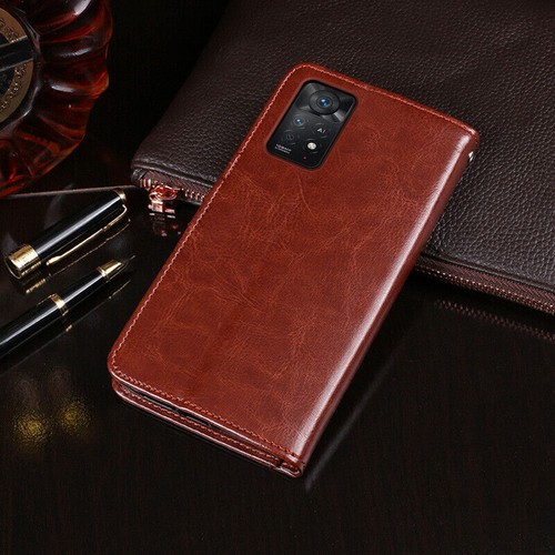Luxury Magnetic Flip Leather Case Cover For Xiaomi Redmi Note 13 12 11 ...