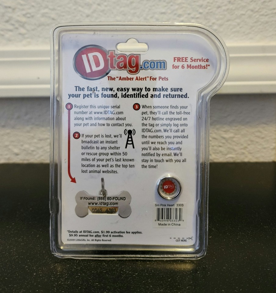 ID Tag.com Find Lost Pets Fast As Seen On TV | eBay