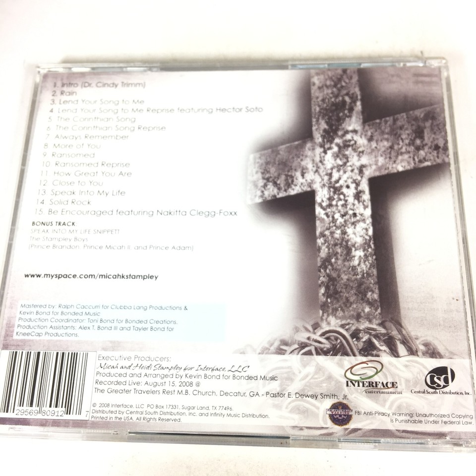 Ransomed by Micah Stampley - AUDIO CD | eBay