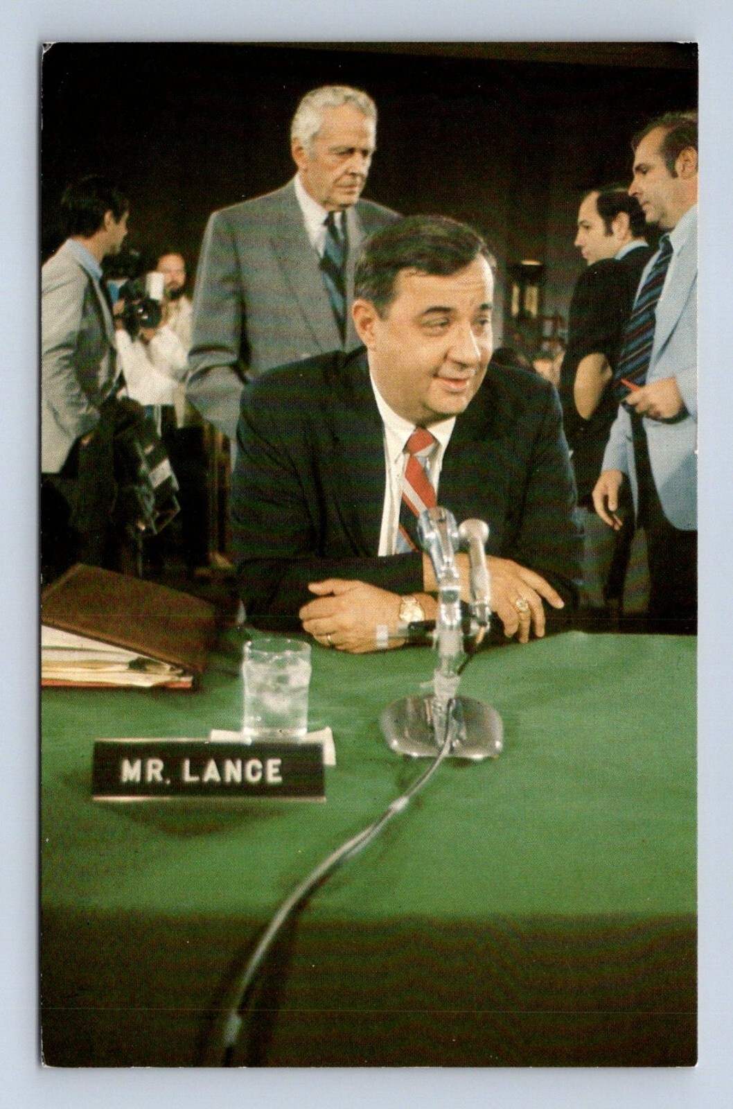 Bert Lance-Director of the Office of Management and Budget Postcard ...