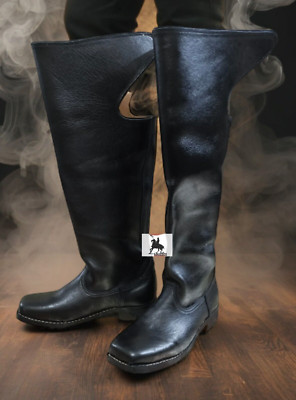 Civil War Dragoon Cavalry Boots | eBay