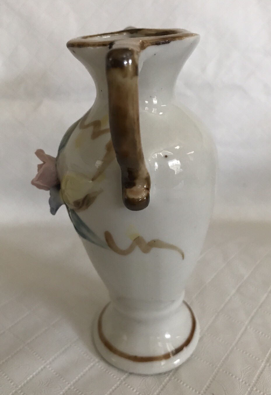 Vintage Especially For Sophia Ann NY Porcelain Bud Vase Dainty Flowers 4.5" T | eBay