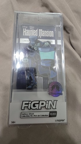 Haunted Mansion Hatbox Ghost Face Figpin Limited Release Disney Pin | eBay
