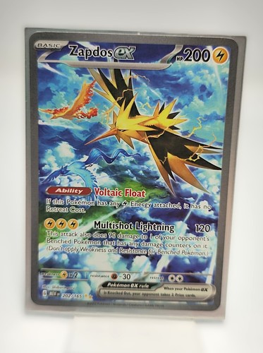 Pokémon TCG 151 Zapdos Ex 202/165 | eBay UK