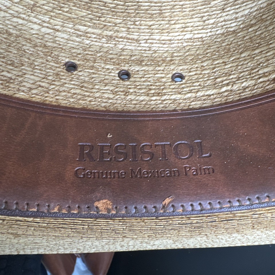 Resistol Jason Aldean Palm Leaf Cowboy Hat - Amarillo Sky | eBay