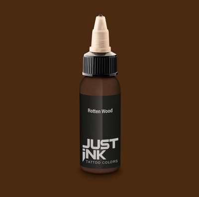 (533€/L)JUSTiNK Rotten Wood -30ml Deutsche Profi TATTOO FARBE REACH ...